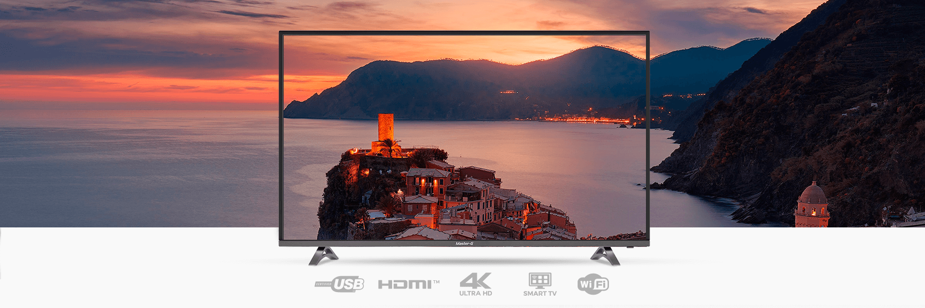 TV LED UHD SMART 43" - Master-G